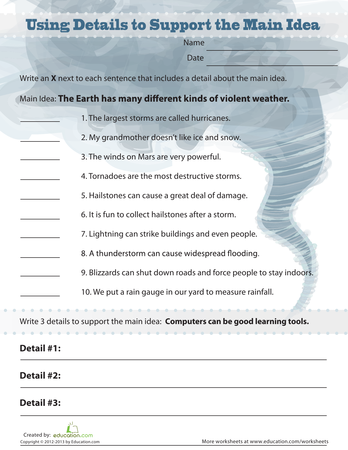 Narrative Writing | Workbook | Education.com