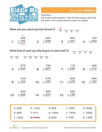 Number Crunchers: Operations Practice | Workbook | Education.com
