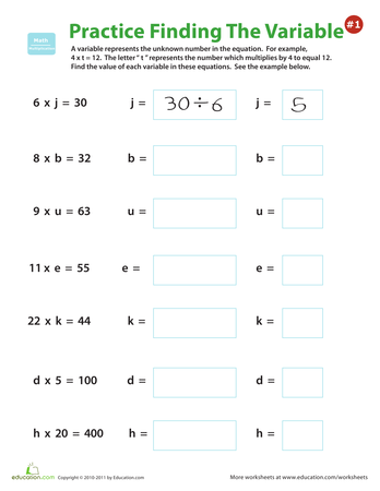 Number Crunchers: Operations Practice | Workbook | Education.com