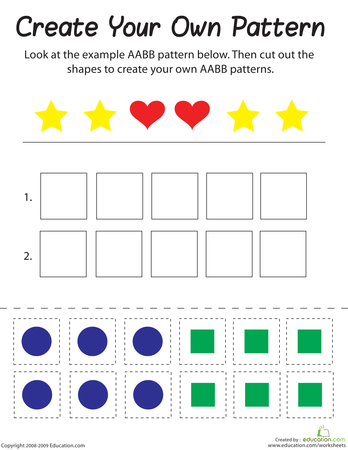Patterns and Word Problems | Workbook | Education.com