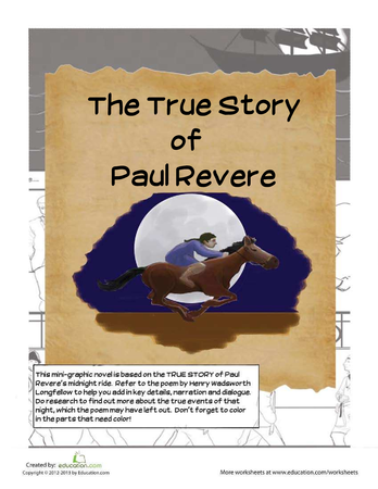 Paul Revere's Ride | Workbook | Education.com