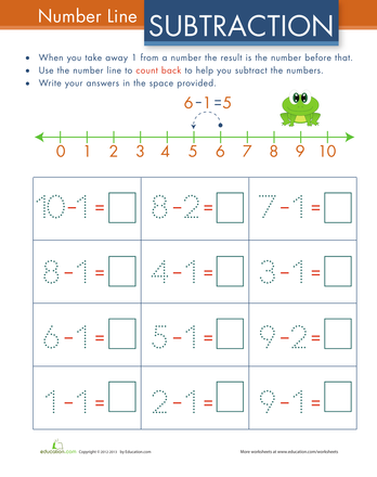 Picture Math Subtraction | Workbook | Education.com