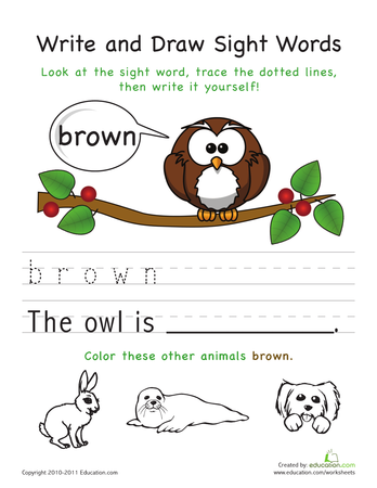 Recognizing the Rainbow | Workbook | Education.com