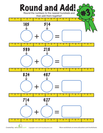 Rounding and Estimation | Workbook | Education.com