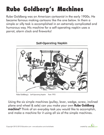 Simple Machines | Workbook | Education.com