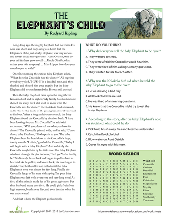Story Sleuth: Reading Comprehension | Workbook | Education.com