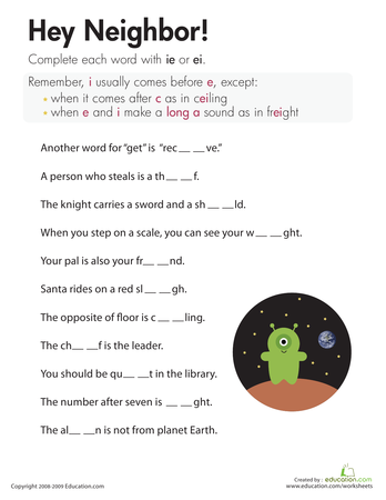 Stress-Free Spelling Practice | Workbook | Education.com