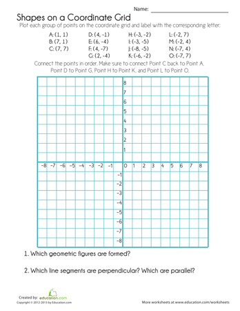 True Grid | Workbook | Education.com