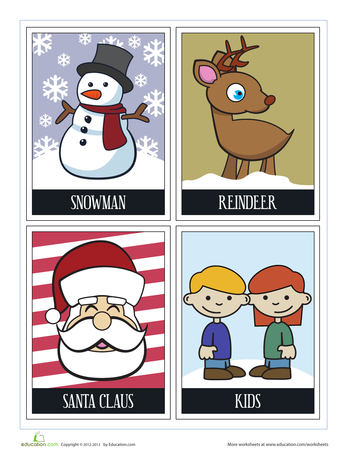 Winter Writing Journal | Workbook | Education.com