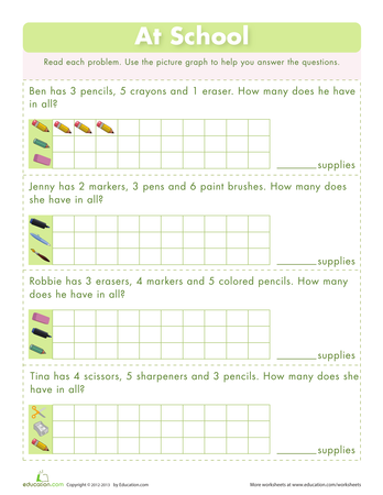 Word Problems, No Problem | Workbook | Education.com