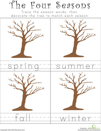 Writing for All Seasons | Workbook | Education.com