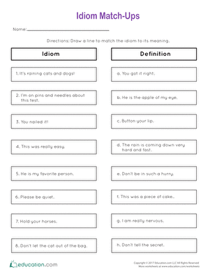 Image Match | Activity | Education.com