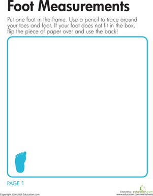 Foot Sense: What Will Your Feet Feel? | Activity | Education.com