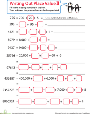 All the Right Places | Activity | Education.com