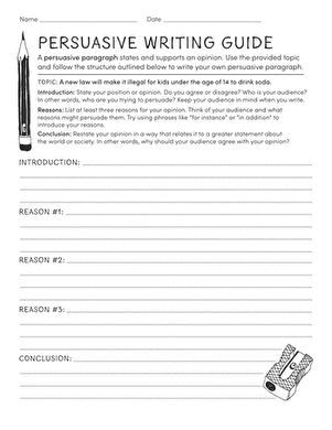 W.4.1.C Worksheets - Common Core ELA