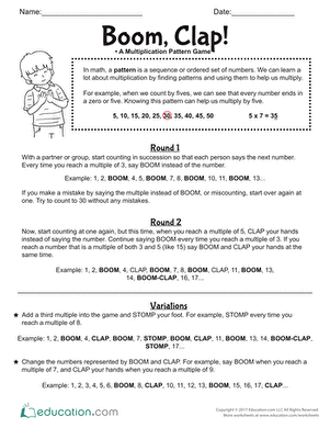 Boom: An Activity Book | Workbook | Education.com