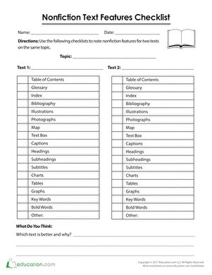 RI.5.7 Worksheets - Common Core ELA