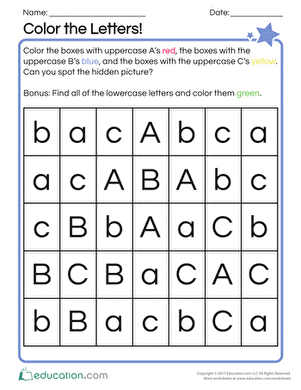 Pipe Cleaner Letters | Activity | Education.com