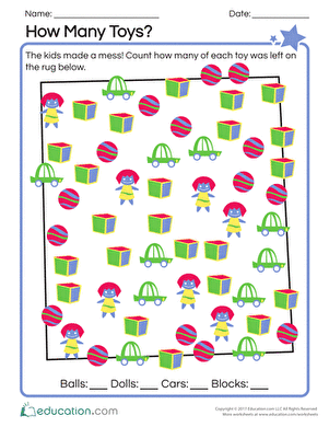 Toys on the Grid | Activity | Education.com