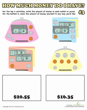Show Me the Money! A Math Guessing Game | Activity | Education.com