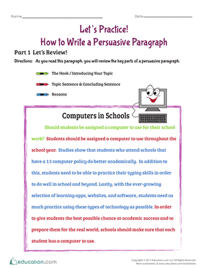 The Power of the Pen: Write a Persuasive Letter | Activity | Education.com