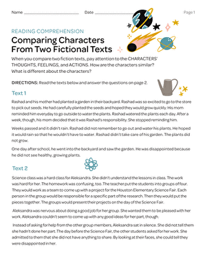 Drawing Characters | Activity | Education.com