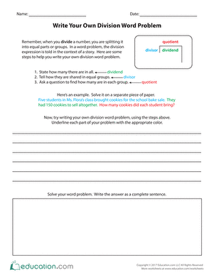 Make Your Own Magnetic Division | Activity | Education.com