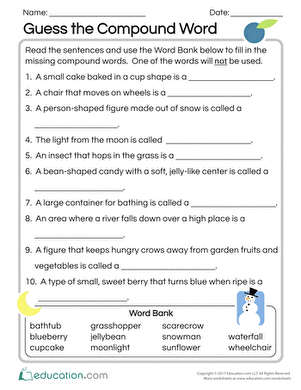 Guess the Word Game | Activity | Education.com
