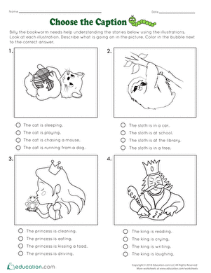 RL.K.3 Worksheets, Workbooks, Lesson Plans, and Games