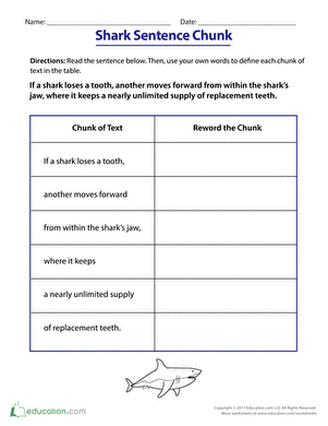 Sentence Scramble | Activity | Education.com