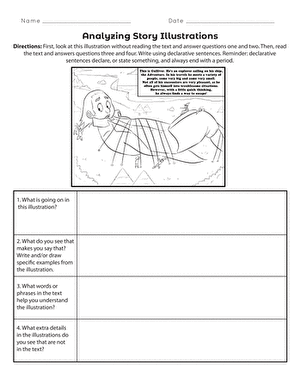 RL.4.7 Worksheets - Common Core ELA