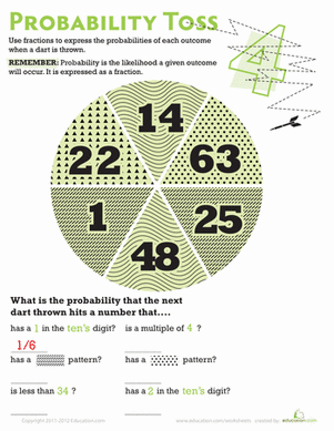 Probability Dice Game | Activity | Education.com
