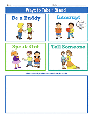 Take a Stand | Activity | Education.com