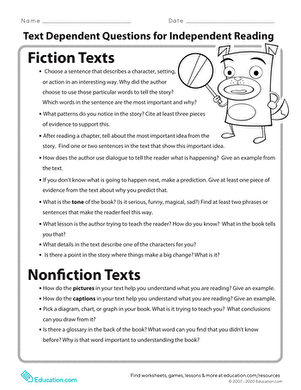 Twenty Questions | Activity | Education.com