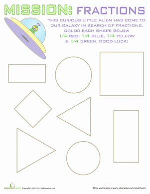 Pizza Fractions | Activity | Education.com