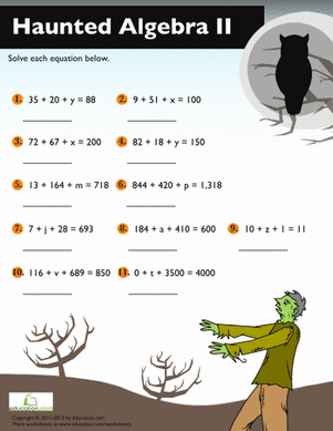 Algebra Sleuth: Proof that 1 = 2? | Activity | Education.com
