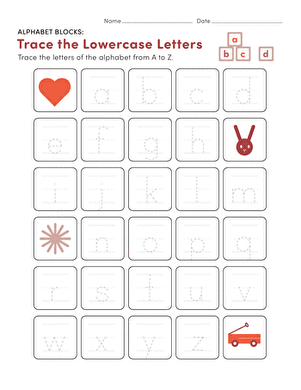 Make Alphabet Blocks | Activity | Education.com