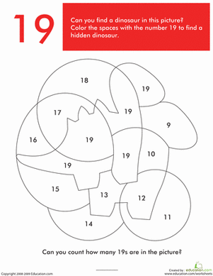 Hidden Numbers | Activity | Education.com