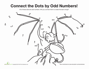 Cute Bat | Activity | Education.com