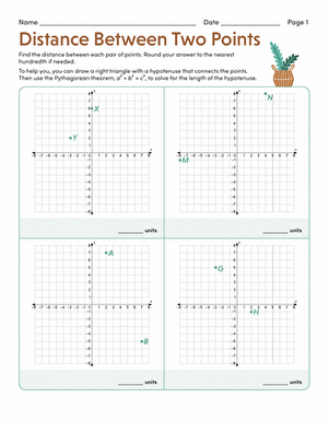 8.G.B.8 Worksheets - Common Core Math