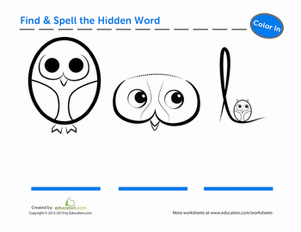 Hidden Objects | Activity | Education.com