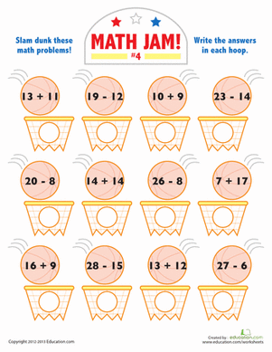 Pocket Math | Activity | Education.com