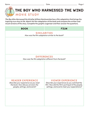 RL.8.7 Worksheets - Common Core ELA
