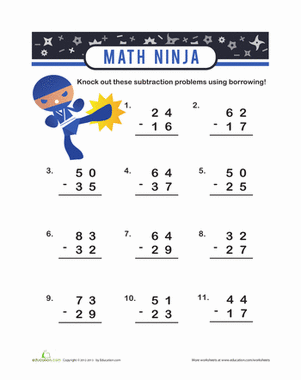 Play Subtraction "War" | Activity | Education.com