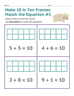 Equation Board | Activity | Education.com