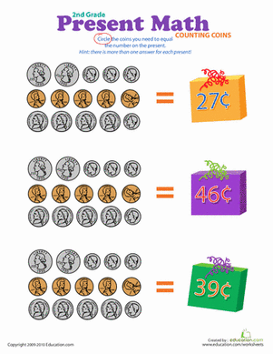 Counting Coins Game | Activity | Education.com
