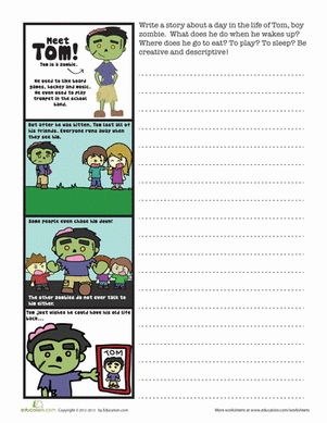 Zombie Shirt | Activity | Education.com