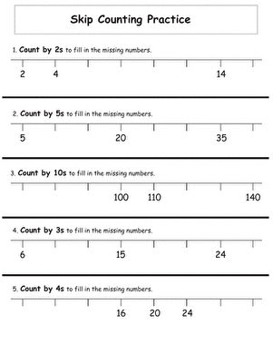 Skip Counting and Patterns | Activity | Education.com