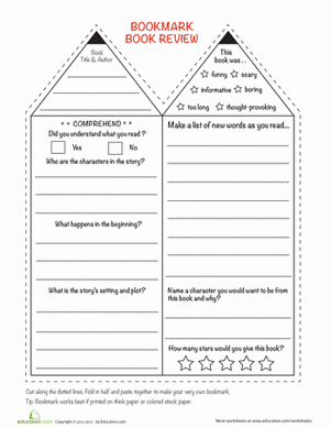 My Bookmark | Activity | Education.com