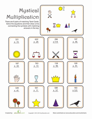 Equation Magic | Activity | Education.com